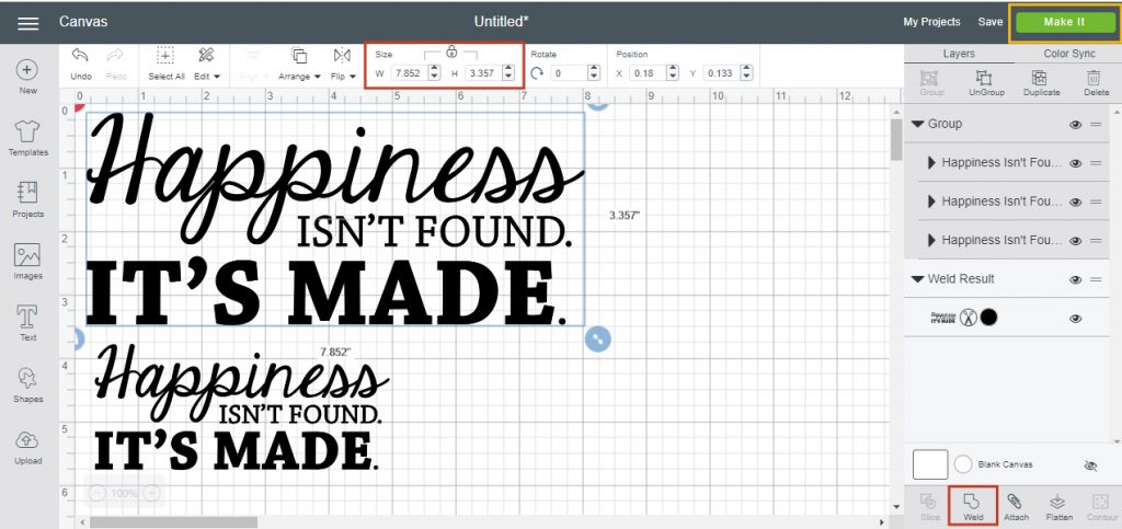 How to Cut an SVG file with Cricut Design Center - Steffan Design